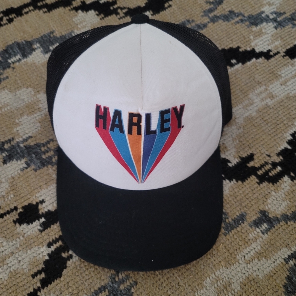 Harley Davidson Trucker Hat Baseball Cap Trucker Hat - Gem